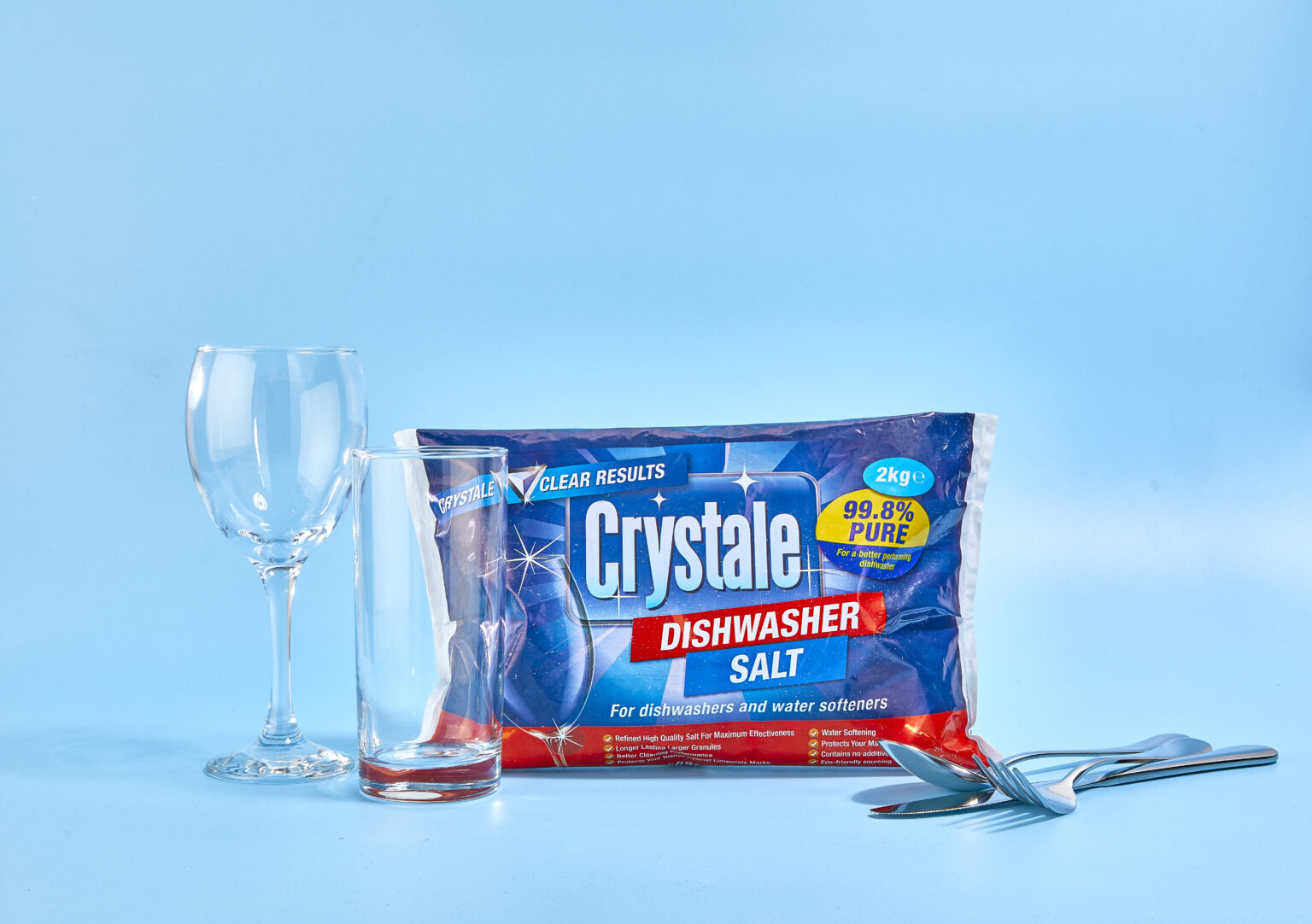 Crystale Dishwasher Salt Easy Pour Box - Crystale in-wash Dishwasher ...