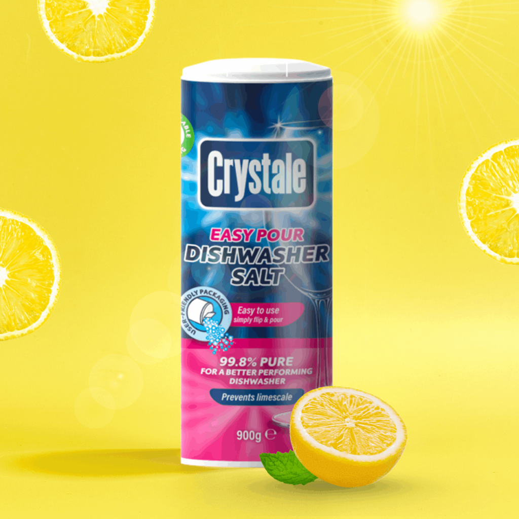 Home - Crystale in-wash Dishwasher Cleaner