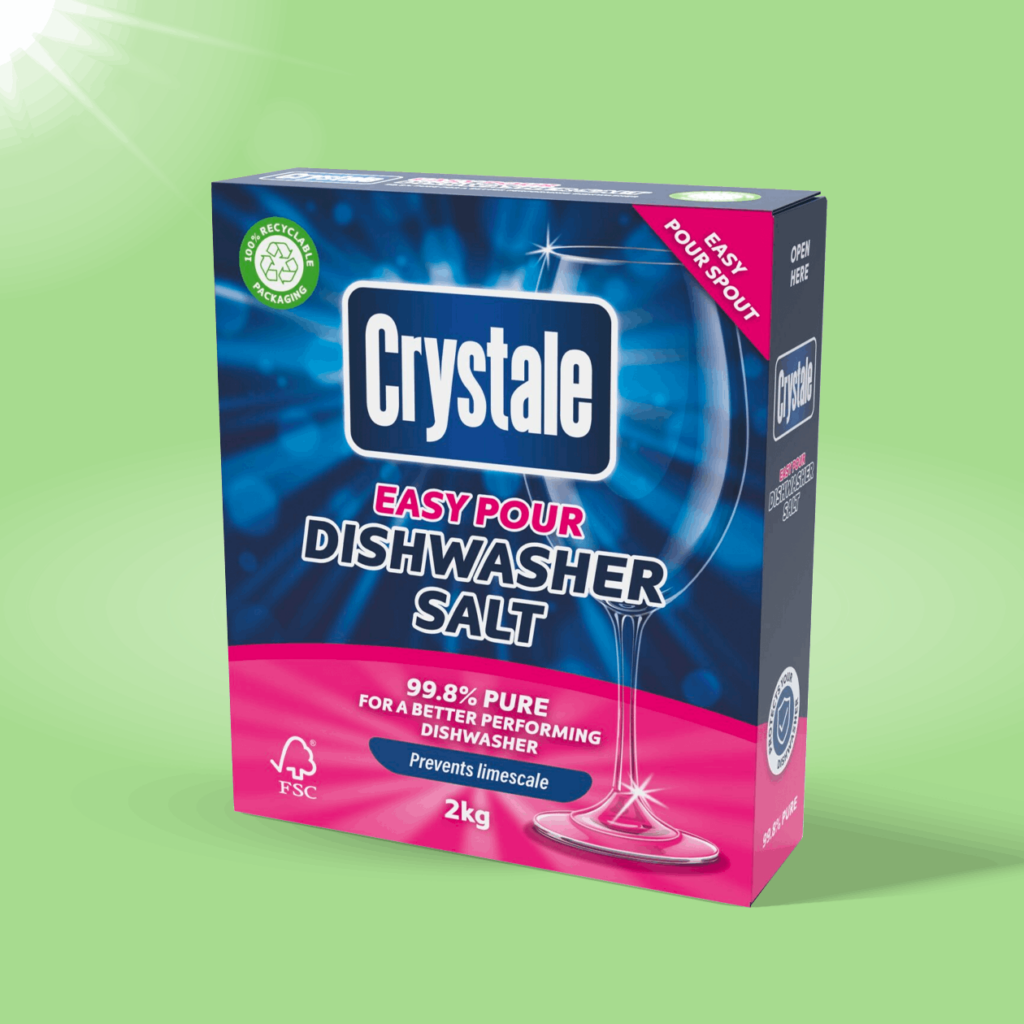 Home - Crystale in-wash Dishwasher Cleaner