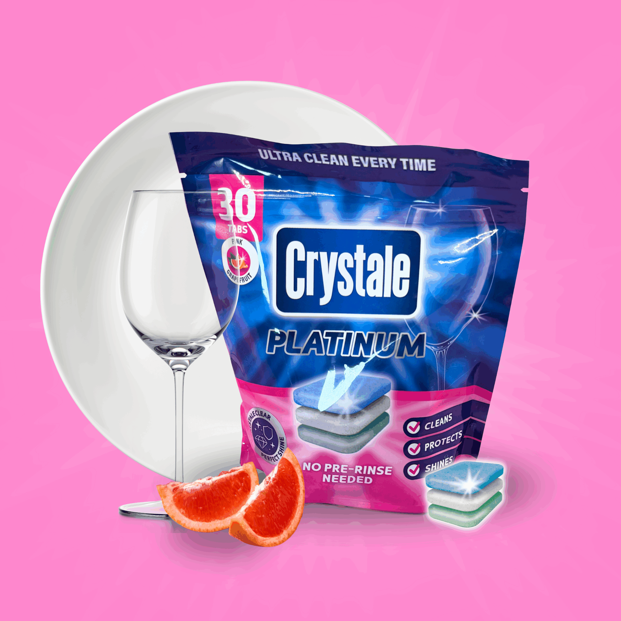 Crystale Dishwasher Salt Easy Pour Box - Crystale Dishwasher