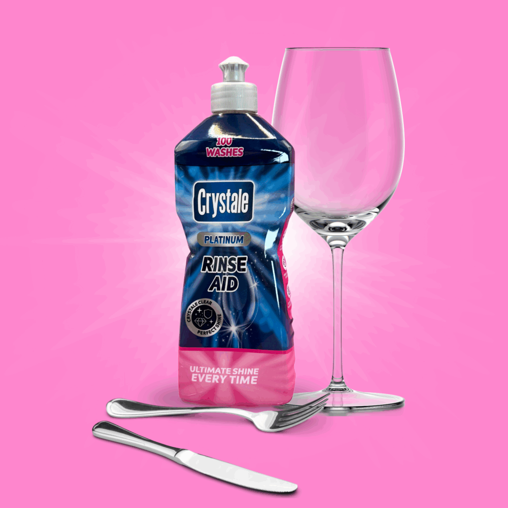 Crystale Platinum Rinse Aid - Crystale Dishwasher